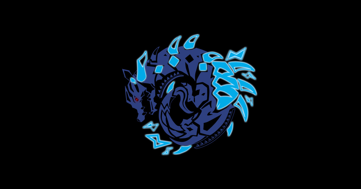 Abyssal Lagiacrus Sigil - Brachydios - Sticker | TeePublic