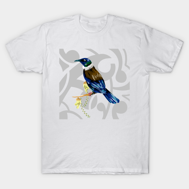 Tui New Zealand Bird - Tui - T-Shirt | TeePublic