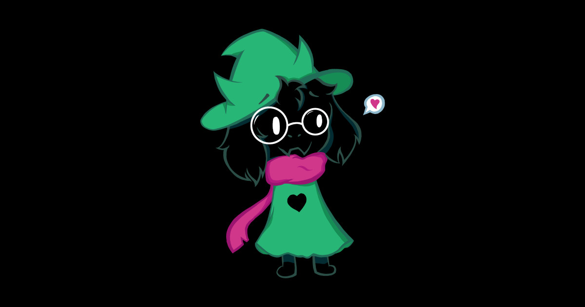 Deltarune Ralsei - Deltarune - Sticker | TeePublic