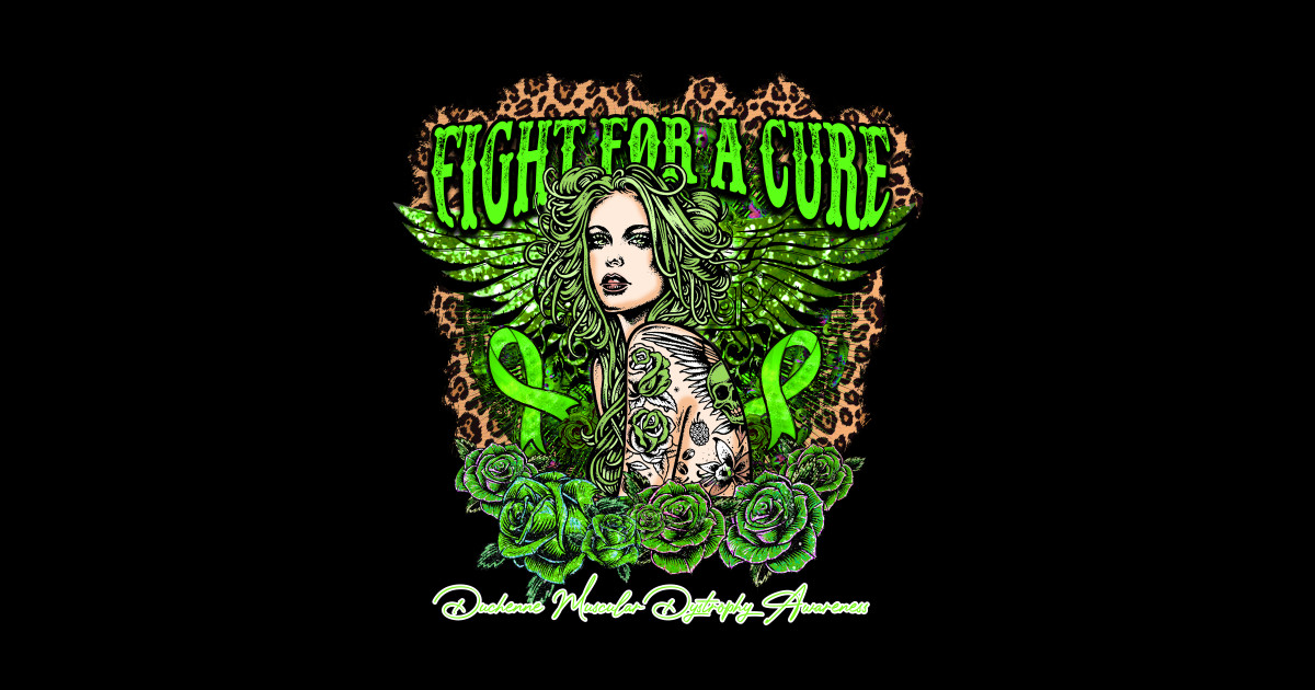 Fight For A Cure Duchenne Muscular Dystrophy Awareness Leopard ...