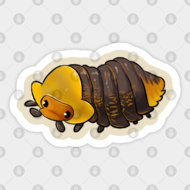 Rubber Ducky Isopod - Rubber Ducky Isopod - Sticker | TeePublic