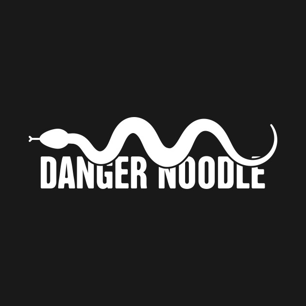 Danger Noodle | Funny Pet Snake Snek Meme - Snake - T-Shirt | TeePublic