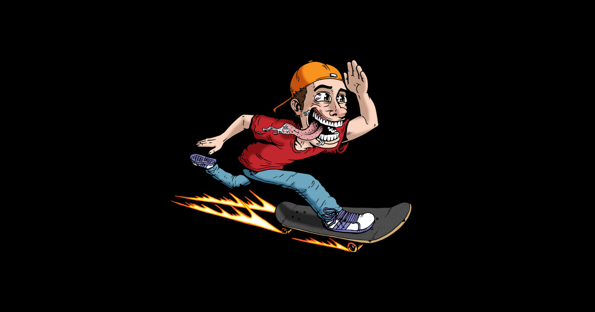 Speed lover - Skateboard - Sticker | TeePublic