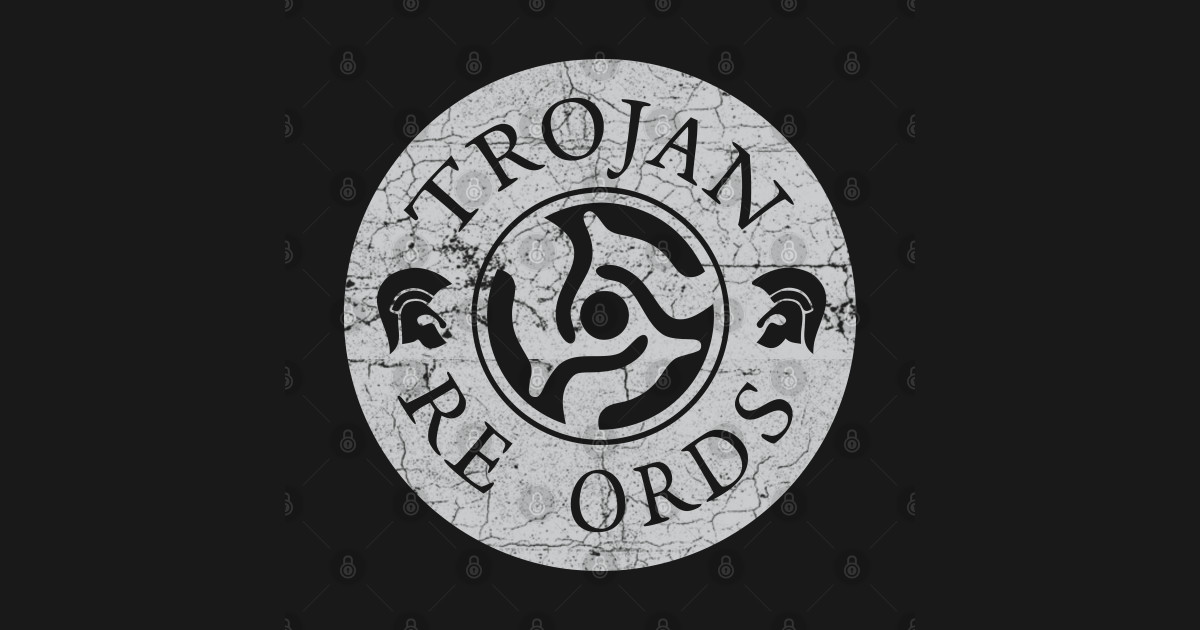 Vintage label - Trojan Record - Trojan Records - T-Shirt | TeePublic
