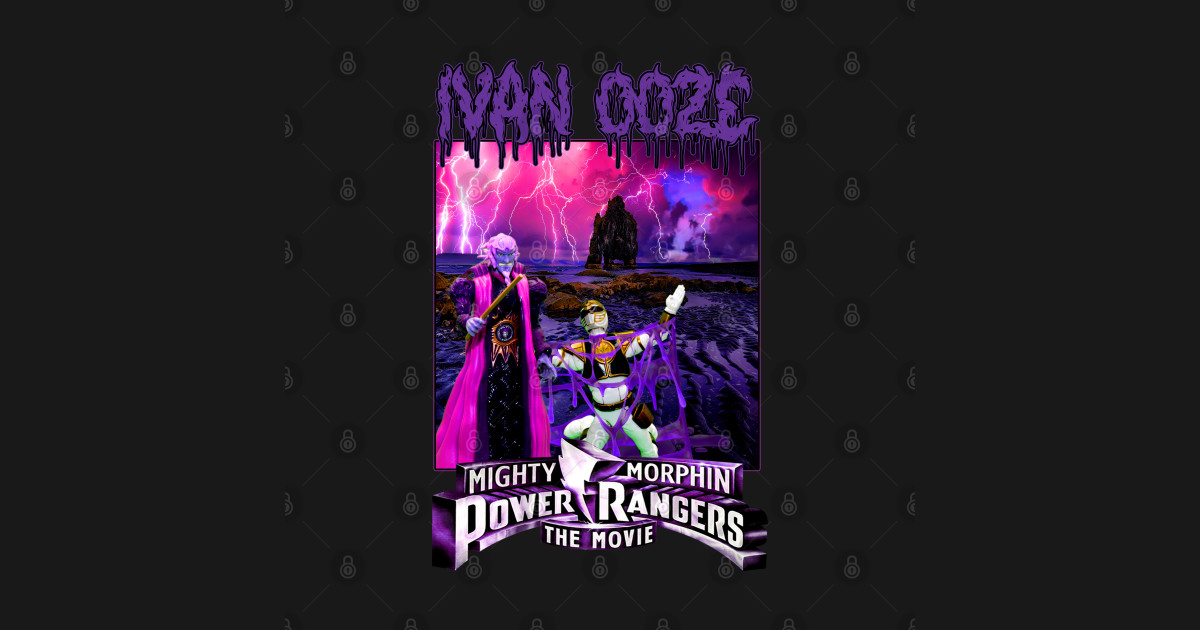 Ivan Ooze - MMPR The Movie - Mighty Morphin Power Rangers - T-Shirt ...