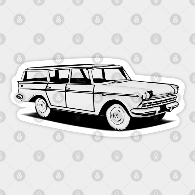 AMC Rambler Wagon - Amc Rambler - Sticker | TeePublic