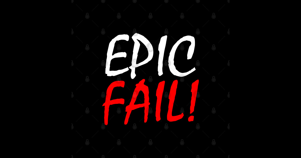 Epic Fail Graffiti Box - Epic Fail - Sticker | TeePublic