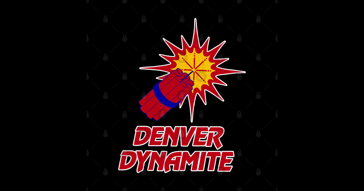 Defunct Denver Dynamite Arena Football 1987 - Colorado - Sticker ...