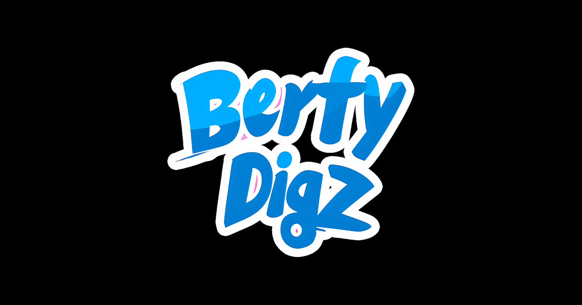Berty Digz Logo - Berty Digz - Posters and Art Prints | TeePublic
