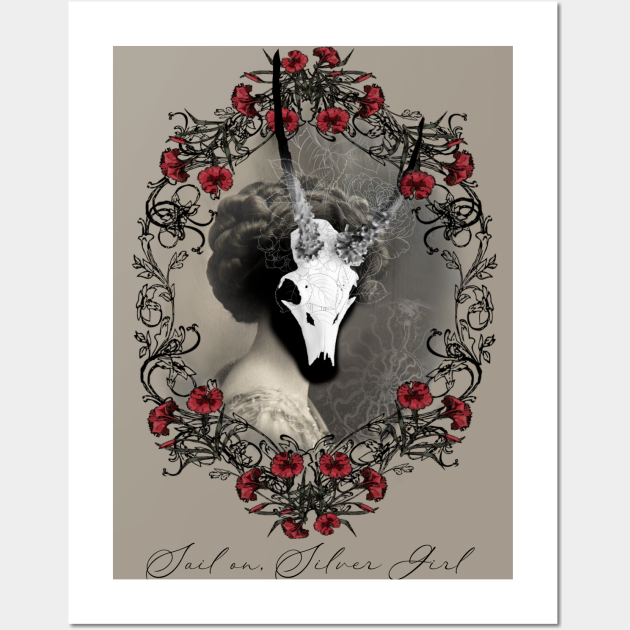 Lady Wendigo sail on silver girl - Wendigo - Posters and Art Prints ...