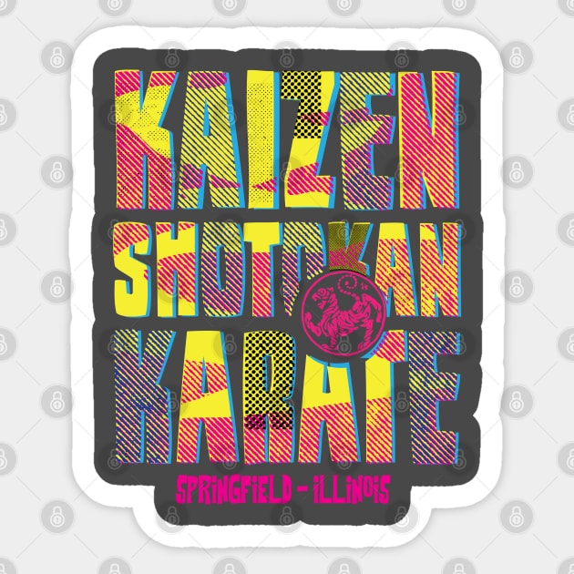 Kaizen Punk - Kaizen Shotokan - Sticker | TeePublic