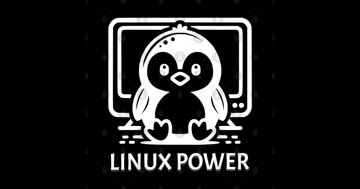 Linux Power - Linux - Sticker | TeePublic
