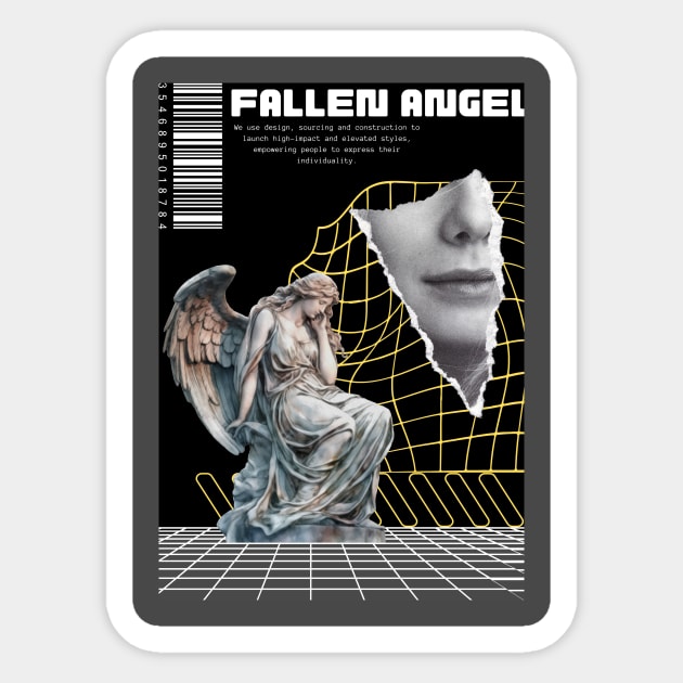 Fallen Angel - Fallen Angels - Sticker | TeePublic