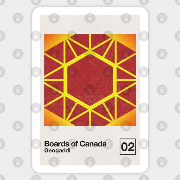 boards of canada geogaddi poster