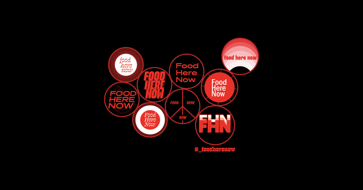 FHN Logo Map - Food Here Now - Posters and Art Prints | TeePublic