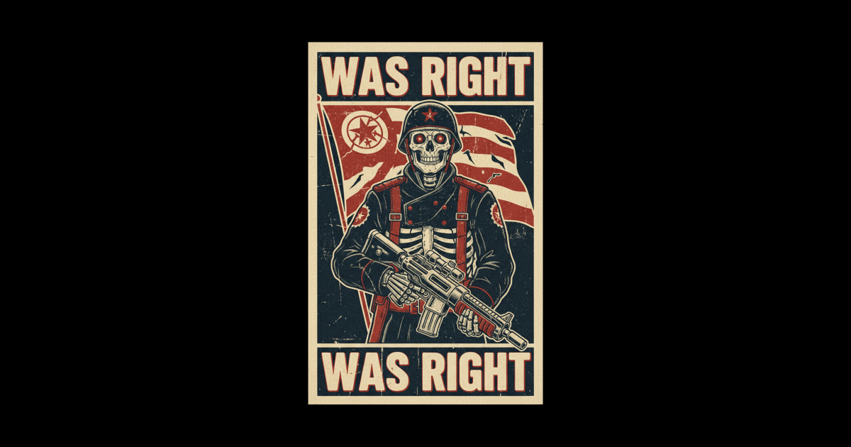 Gi Robot - Was Right - Gi Robot - Posters and Art Prints | TeePublic