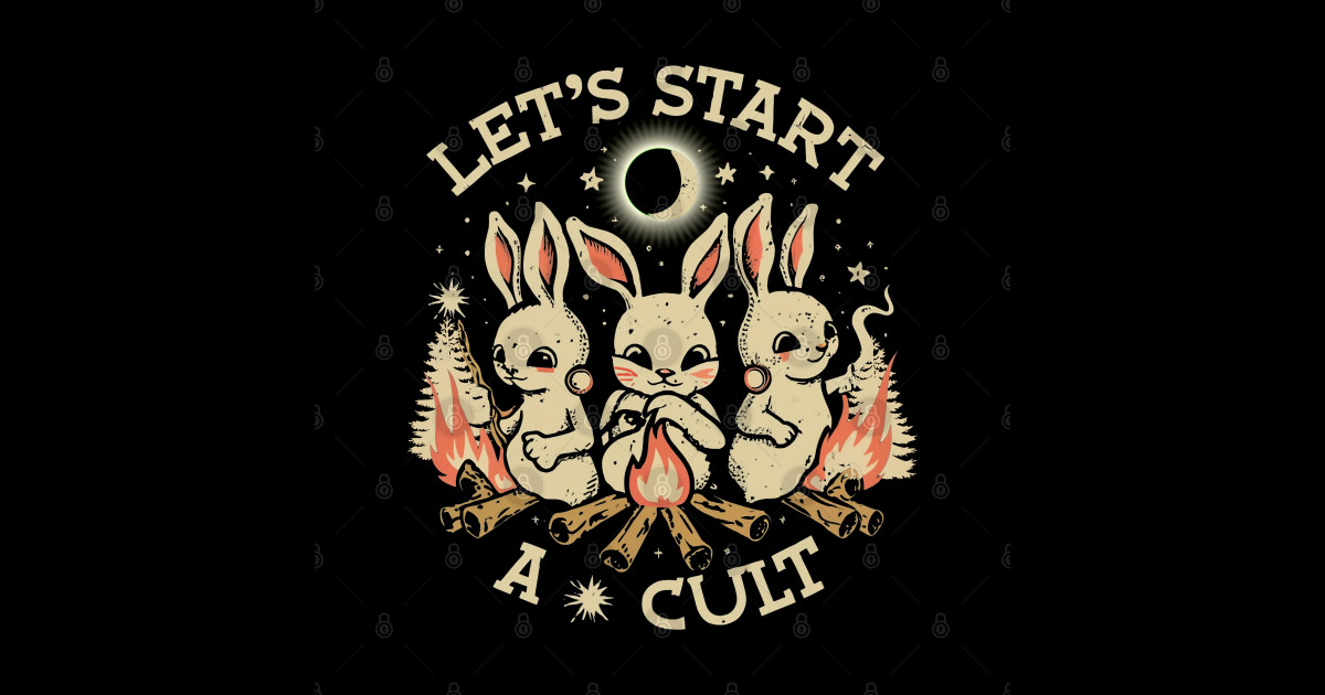 Easter Cute Bunnies Kawaii Anime Style Funny Eclipse - Easter Day 2024 ...