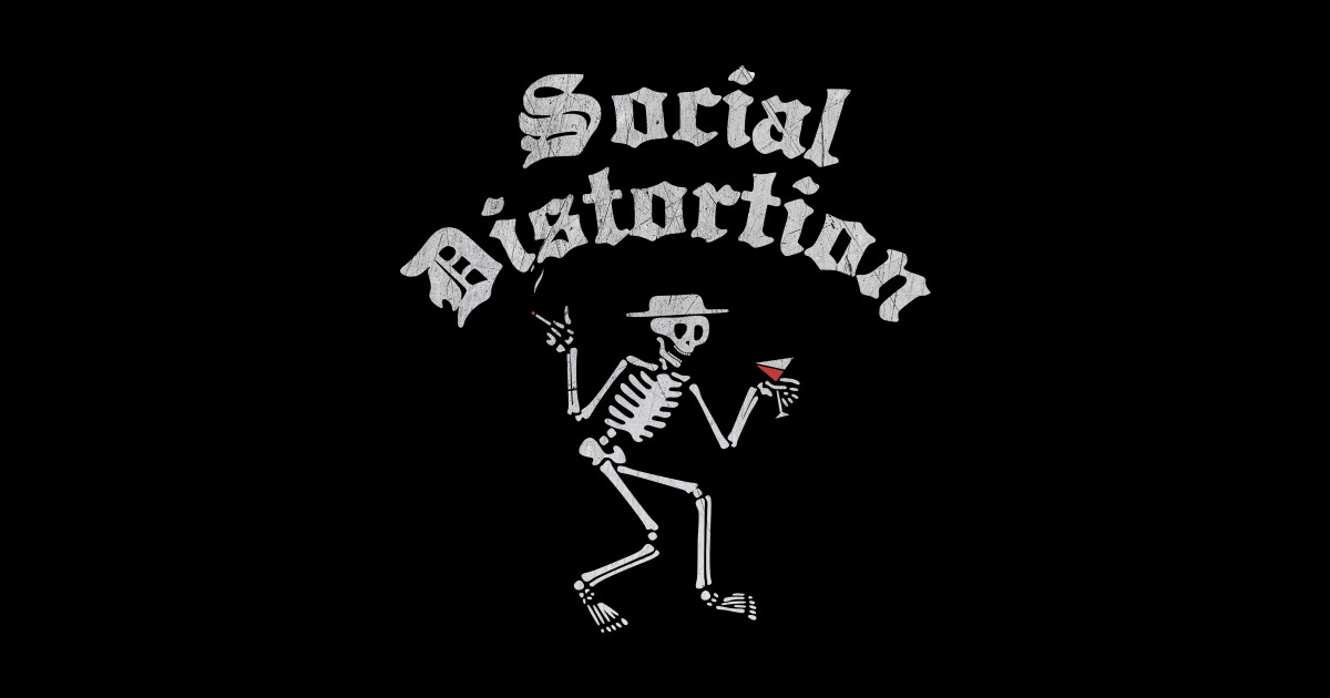 Social Distortion Vintage - Punk Band - Posters and Art Prints | TeePublic