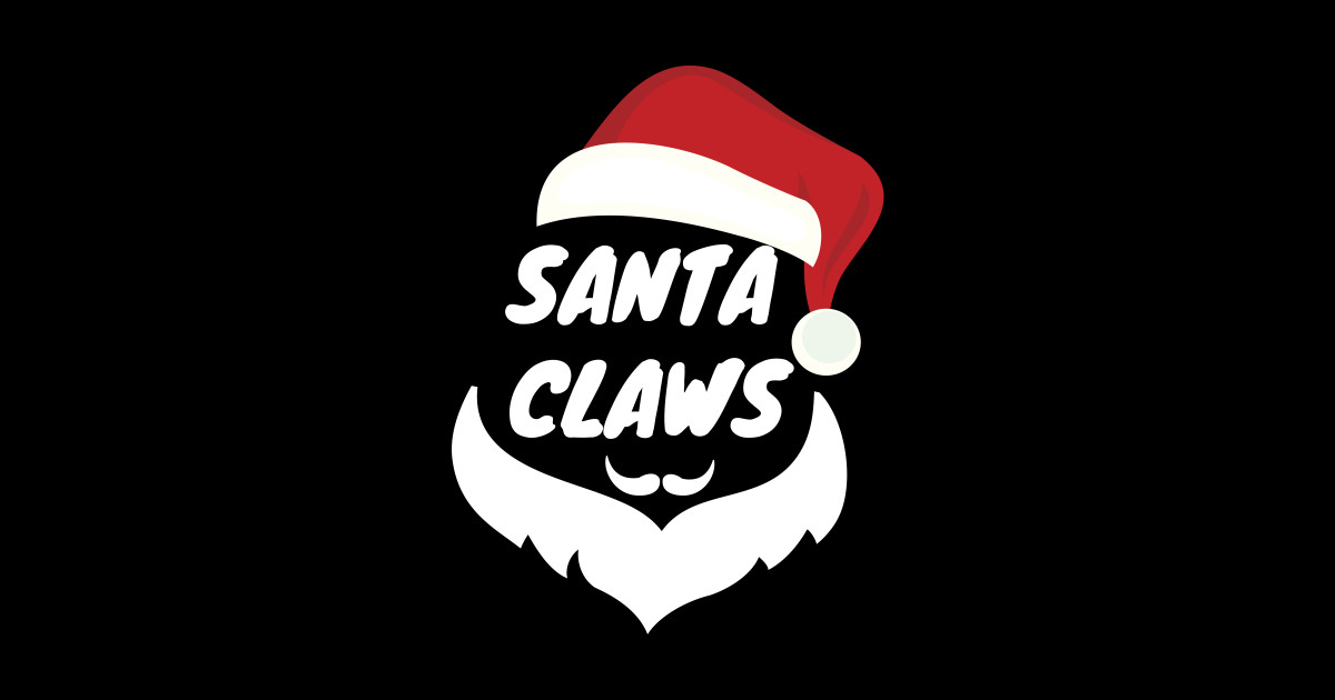 Santa Claws - Santa Claus - Sticker | TeePublic