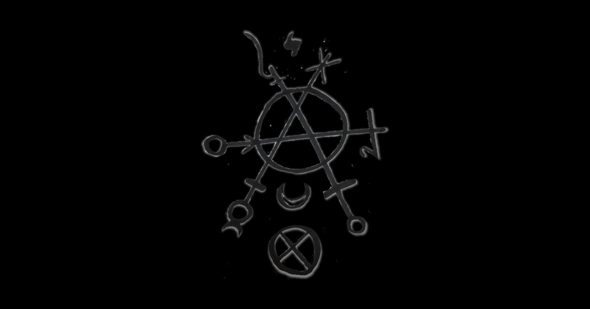 Revolution Sigil (Blk) - Anarchy Symbol - T-Shirt | TeePublic