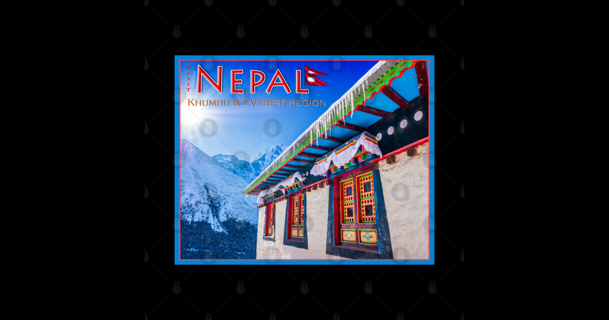 Visit Nepal, Khumbu and Everest poster - Visit Nepal - Posters and Art ...