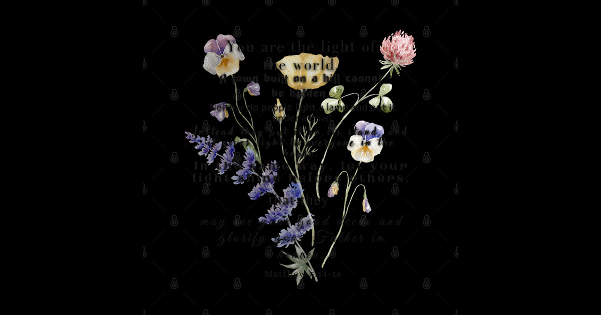 Matthew 5:14-16 Famous Bible Verse. - Matthew 5 14 16 - Sticker | TeePublic