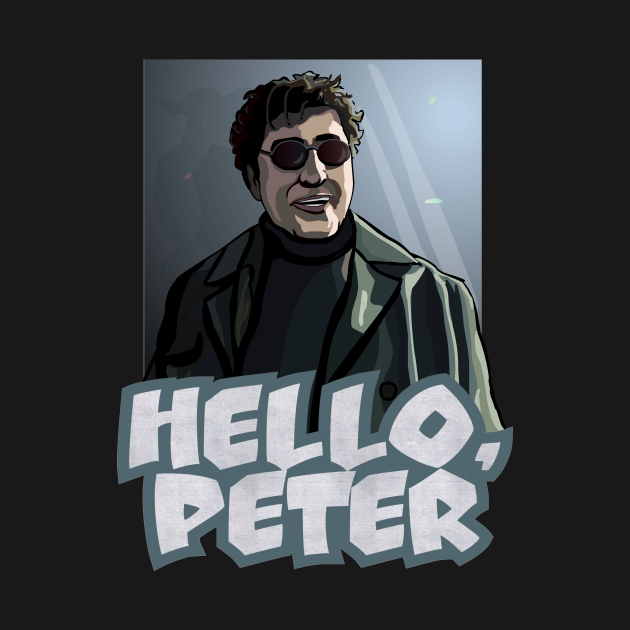 Hello Peter - Spider Man No Way Home - T-Shirt | TeePublic