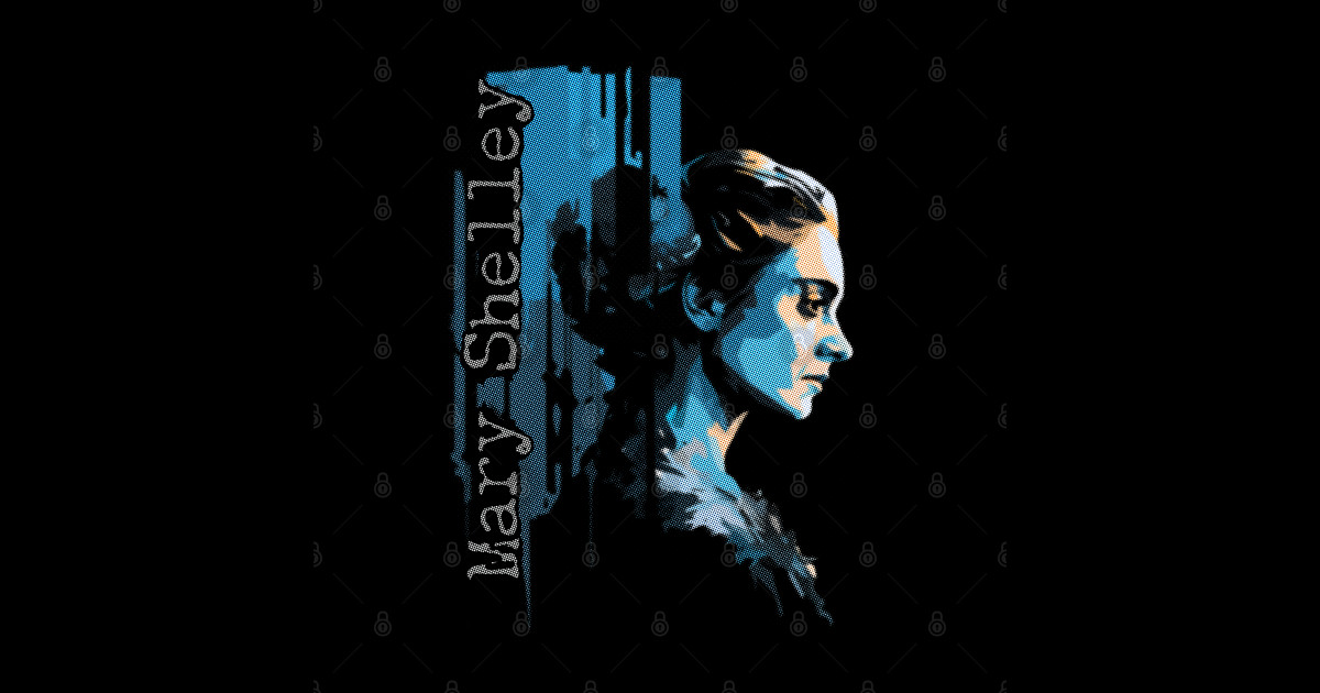 Mary Shelley - Mary Shelley - Sticker | TeePublic
