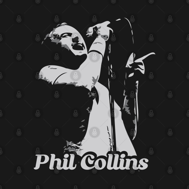 Phil Collins // 80s aesthetic Design - Phil Collins - T-Shirt | TeePublic