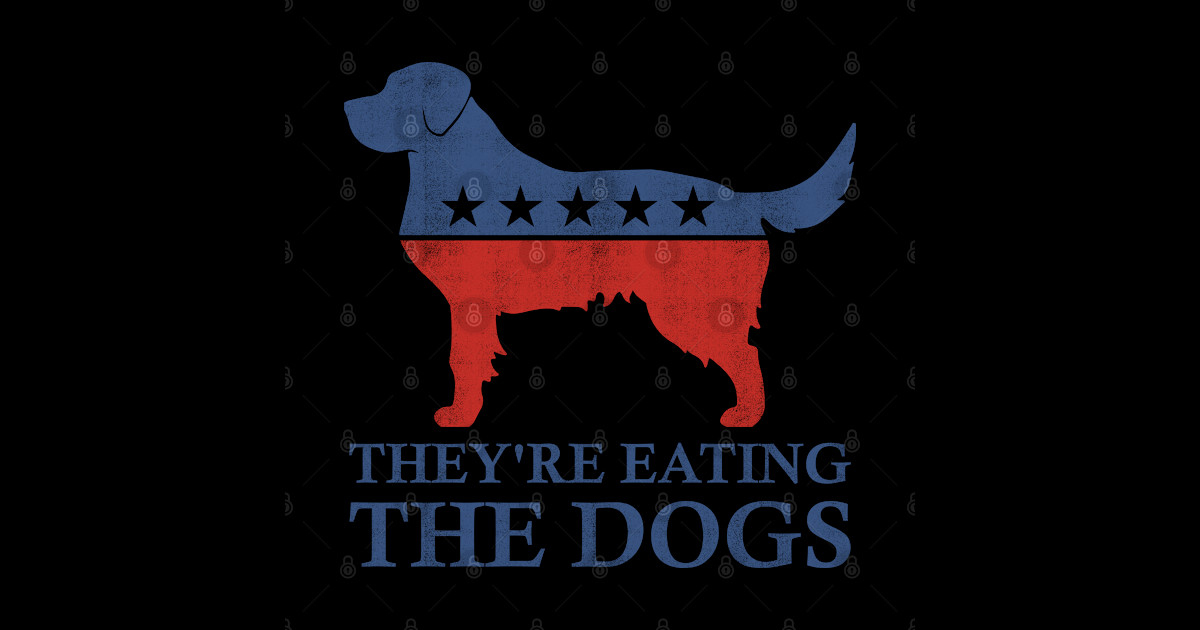 They're Eating The Dogs - Theyre Eating The Dogs - Sticker | TeePublic
