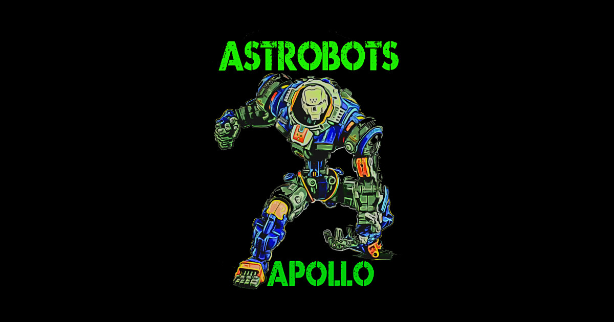 Astrobots Apollo - Astrobot - Sticker | TeePublic