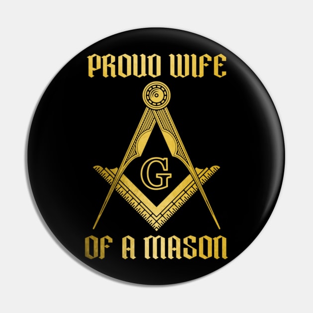 Mason Wife Freemason Masonic Symbol Square & Compass Shriner - Proud ...