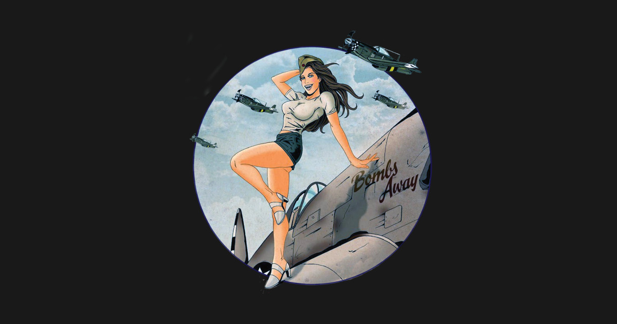Pin-up WWII Air Force Vintage - Pin Up Wwii Air Force Vintage - Posters ...