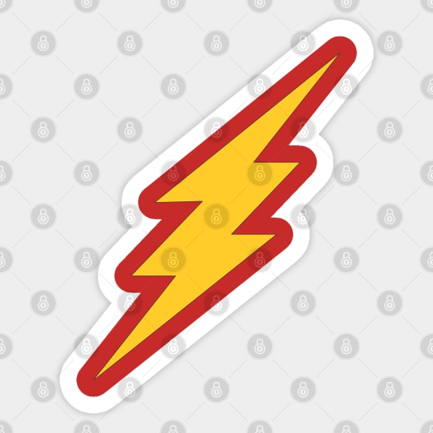 Flash - Flash Lightning - Sticker | TeePublic