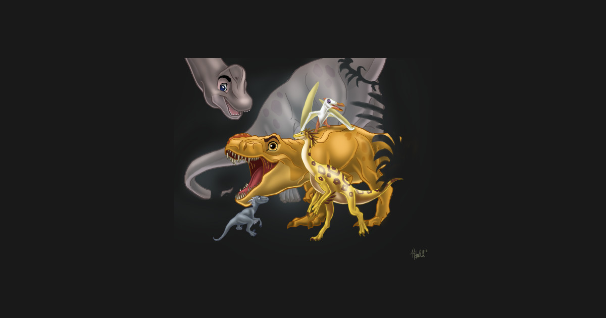 The Dinosaur Guard - Fuli - T-Shirt | TeePublic