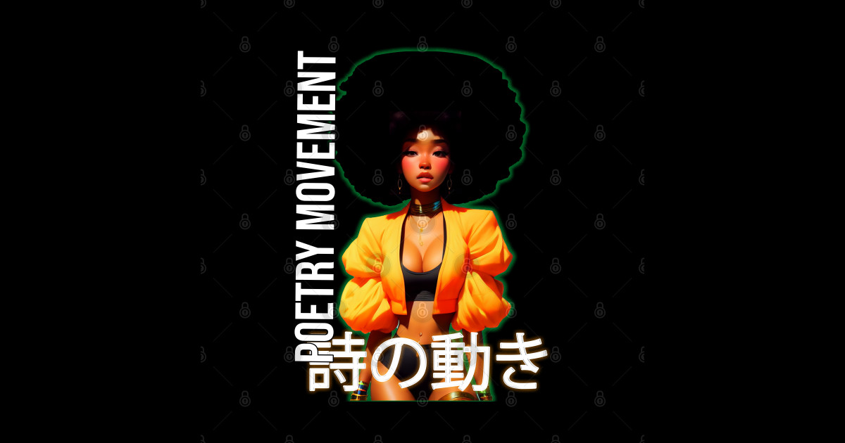 poetry movement - Poetry - Sticker | TeePublic