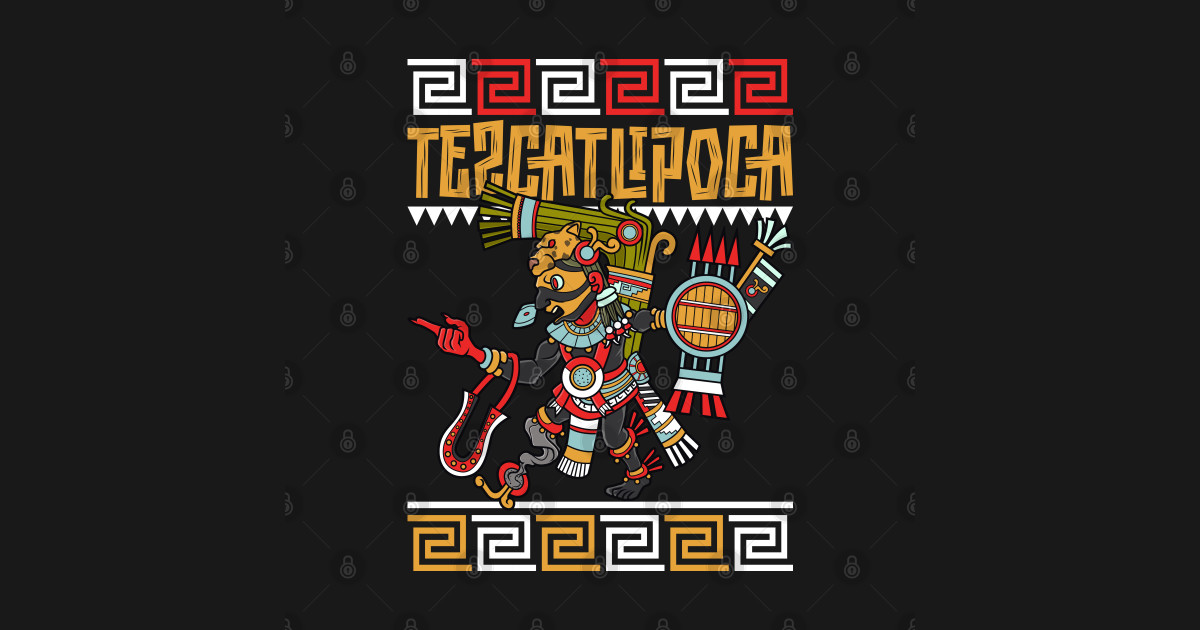 Aztec god of the night - Tezcatlipoca - Tezcatlipoca - T-Shirt | TeePublic