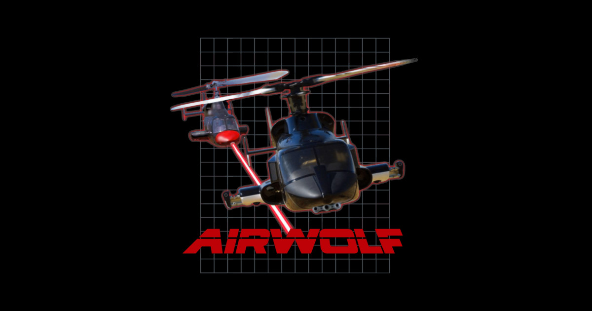 Airwolf - Airwolf - Sticker | TeePublic