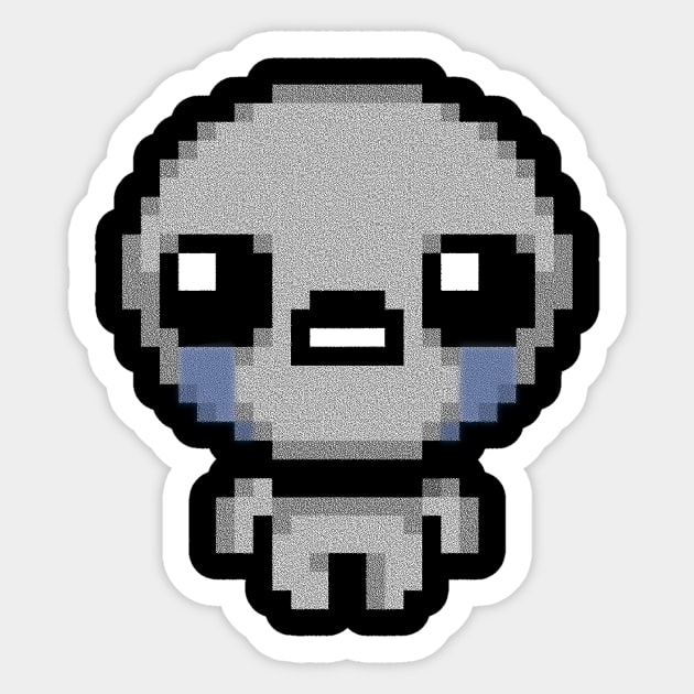 Isaac's Sorrow - Binding Of Isaac - Sticker | TeePublic