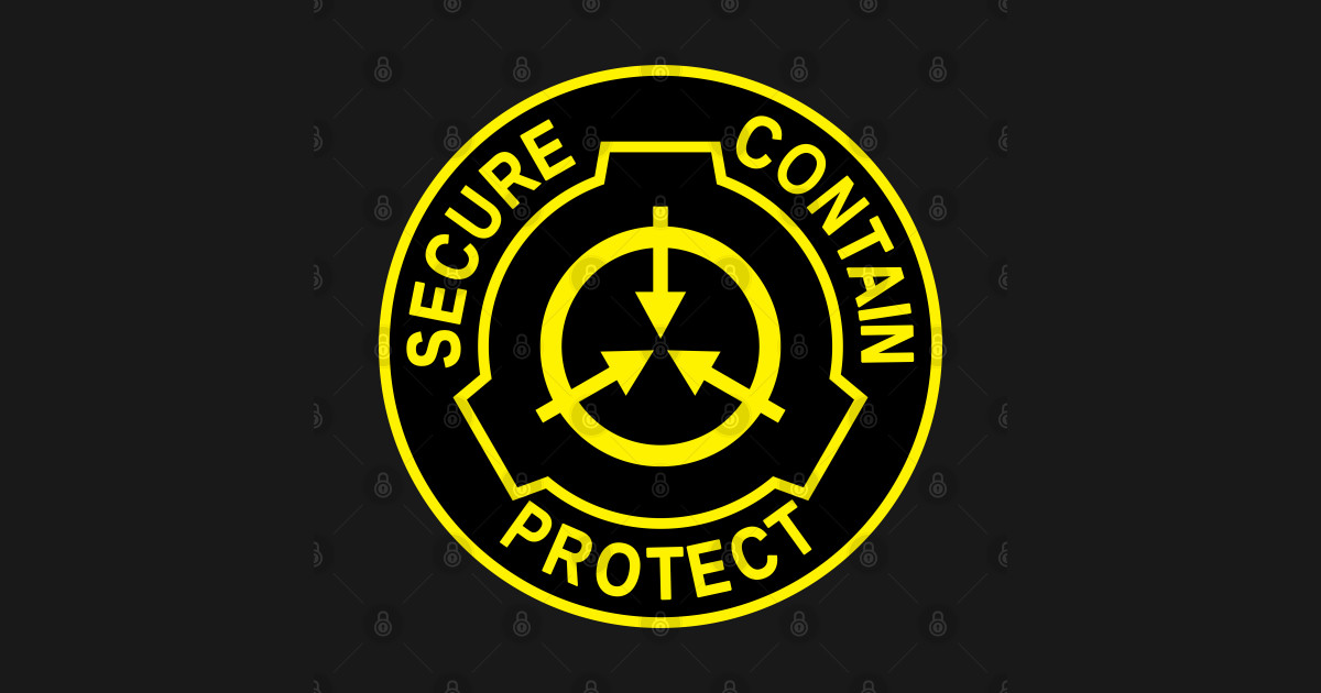 SCP Patch - yellow - Scp Foundation - Posters and Art Prints | TeePublic