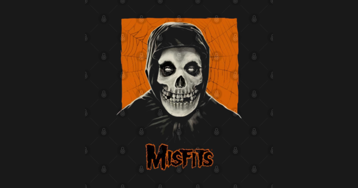 Misfits – Distressed Skull - Misfits - T-Shirt | TeePublic