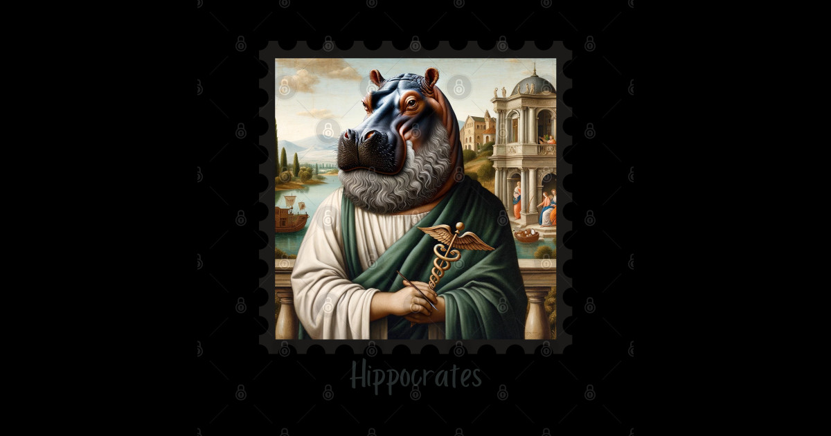 Hippocrates - Hippocrates - Sticker | TeePublic