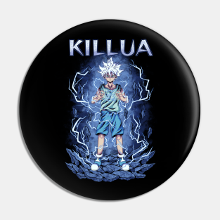 Killua Zoldyck Pins and Buttons for Sale | TeePublic