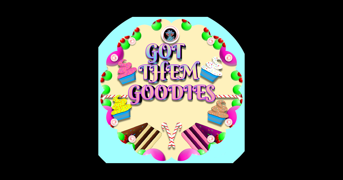 KP "Goodies" design - Klub Paradise - Sticker | TeePublic