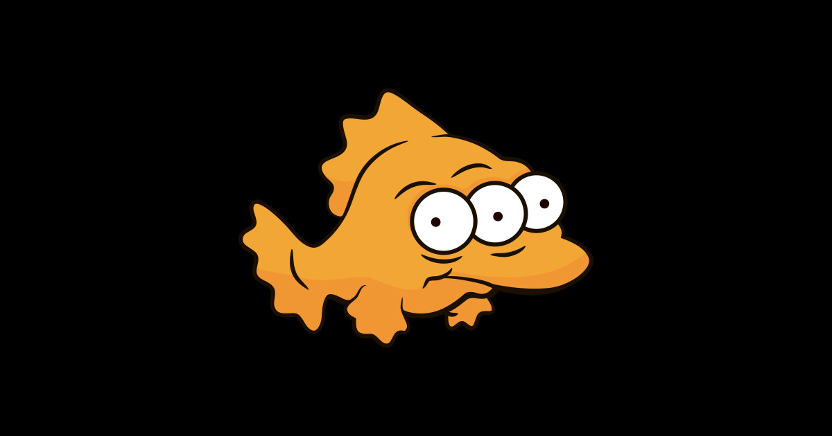 Toxic Fish - Simpsons - Sticker | TeePublic