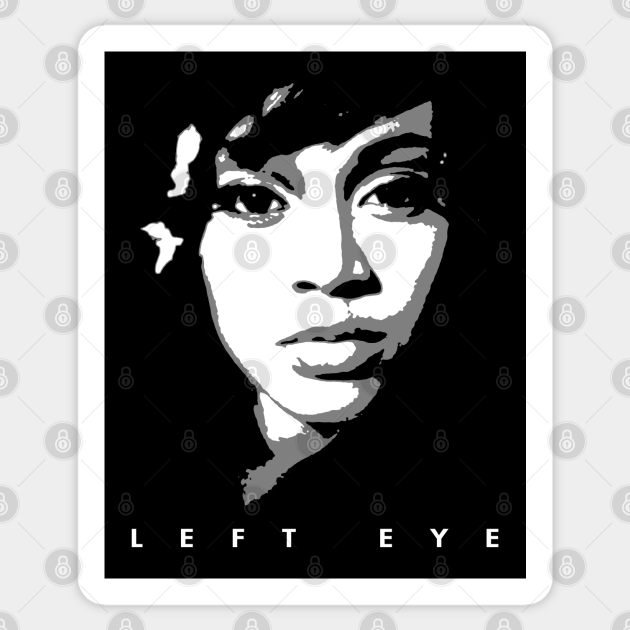 Left Eye - Portrait - Left Eye - Sticker | TeePublic