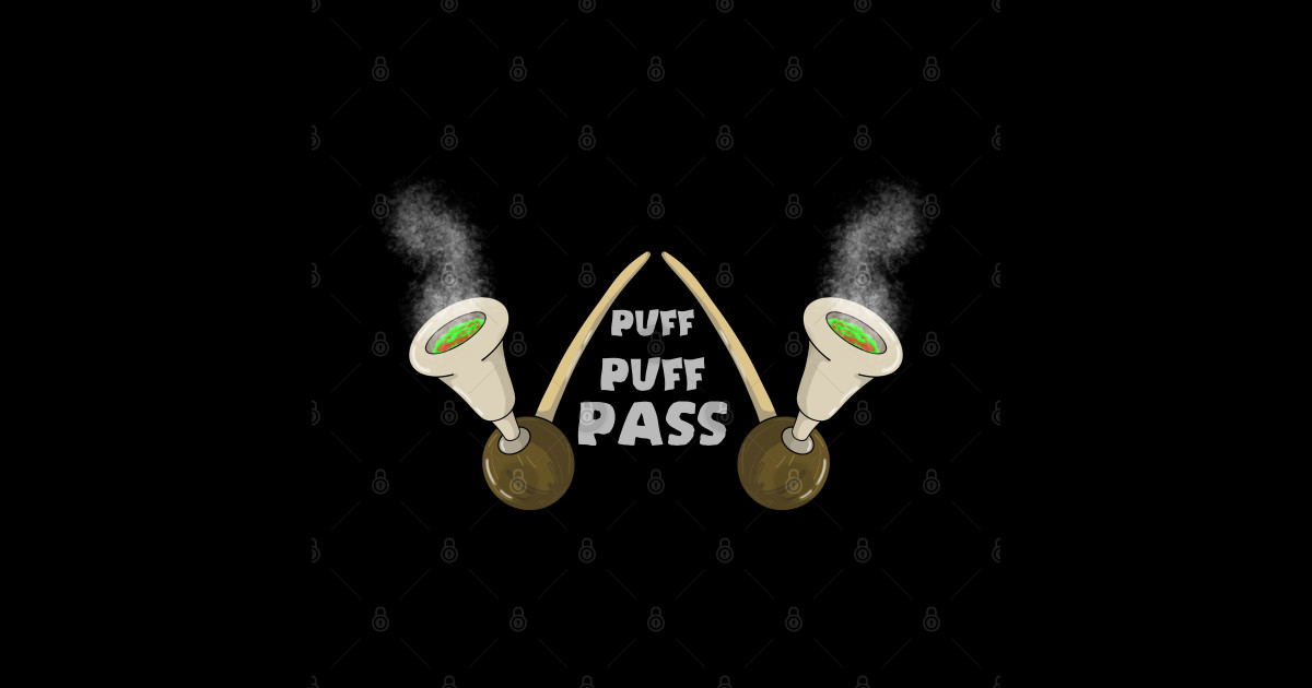 Puff Pass - Leaf - Sticker | TeePublic