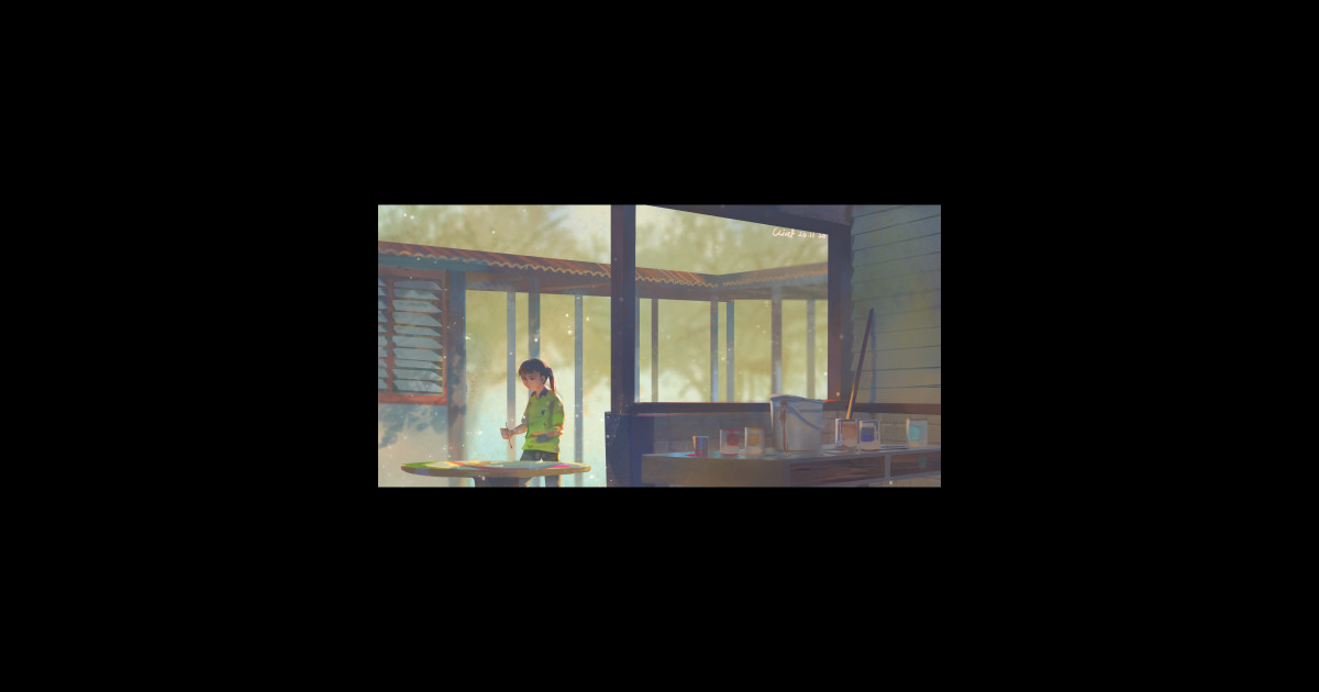 Smk - mural - Mural - Sticker | TeePublic