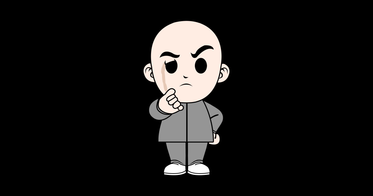 Dr Evil Chibi - Dr Evil - Sticker | TeePublic