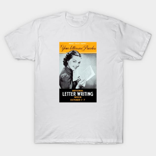 National Letter Writing Week - Letter Writing - T-Shirt | TeePublic